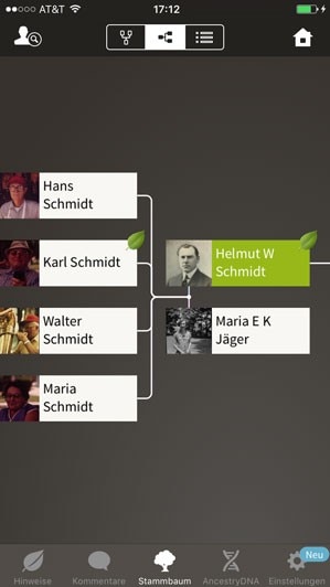 Ancestry mobile apps for iPhone, iPad, Android and Amazon