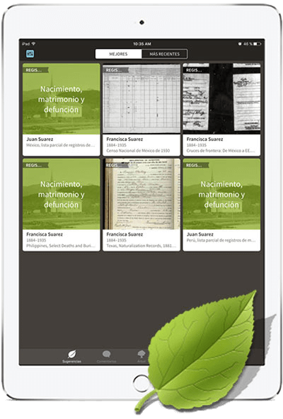 Ancestry mobile apps for iPhone, iPad, Android and Amazon