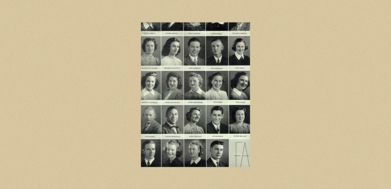 Sports Legends in Yearbooks