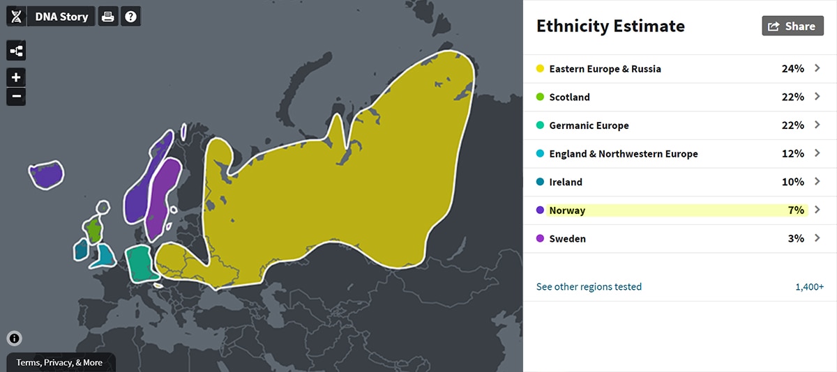 Reading Your Ethnicity Estimate | AncestryDNA® Learning Hub