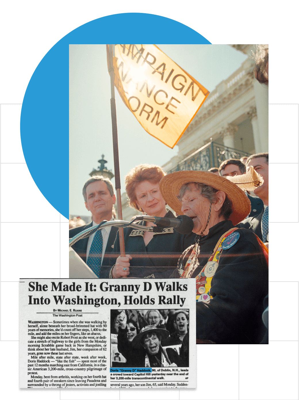 Meet Activist Granny D Haddock - Ancestry