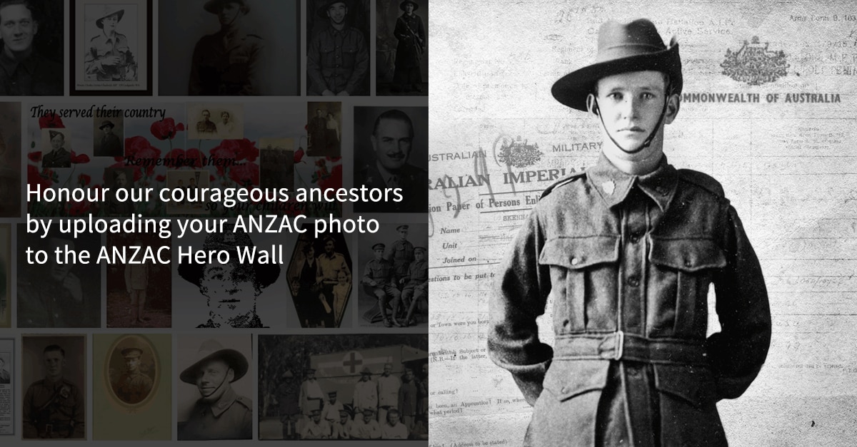 Help Legacy Australia. Share your Anzac ancestor’s story & Ancestry ...