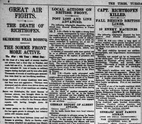 Faces of the Red Baron