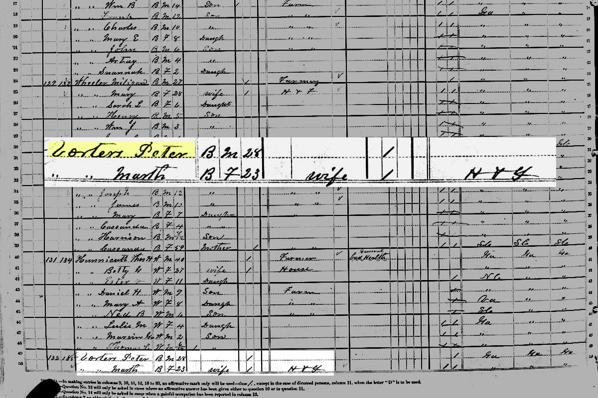 1852 census