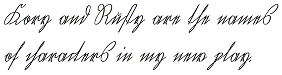 Kurrent & Fraktur: An Introduction to German Paleography