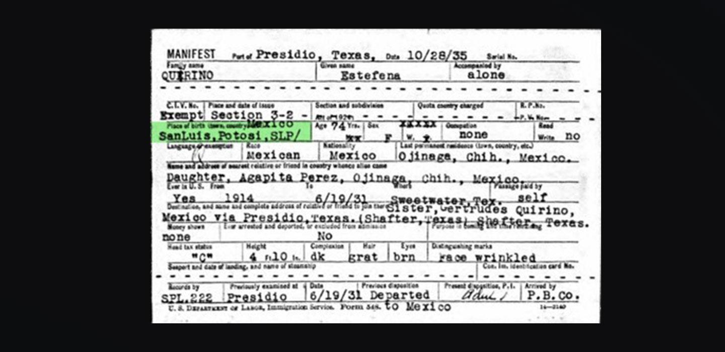 Tracing Mexican Roots with DNA and Records