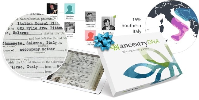 Ancestry® Gift Memberships and AncestryDNA®
